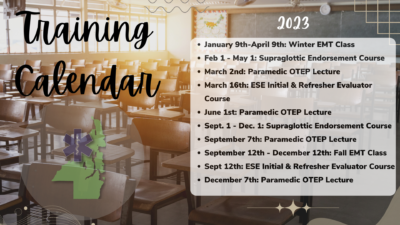2023 KITSAP Training Calendar – Kitsap County EMS and Trauma Care Council